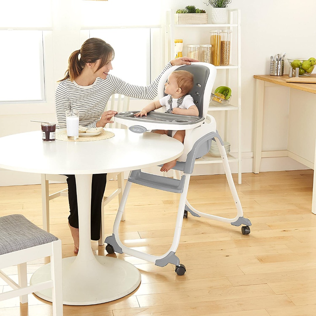 Ingenuity SmartClean Trio Elite 3-in-1 Convertible Baby High Chair ...