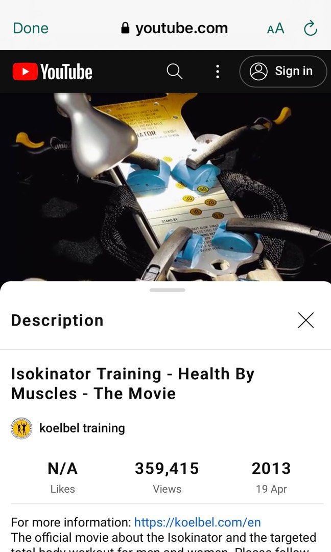 Isokinator Made in Germany by inventor of bullworker dumbbells weights ...