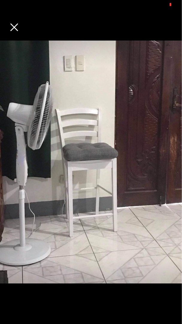 Japan surplus solid wood bar/high chair, Furniture & Home Living ...