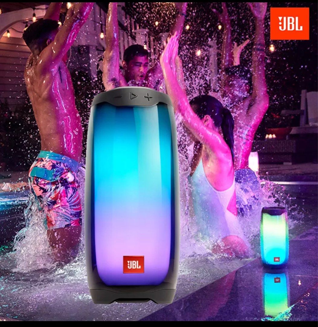 JBL PLUSE4 protable wireless bluetooth light show speaker, Audio ...