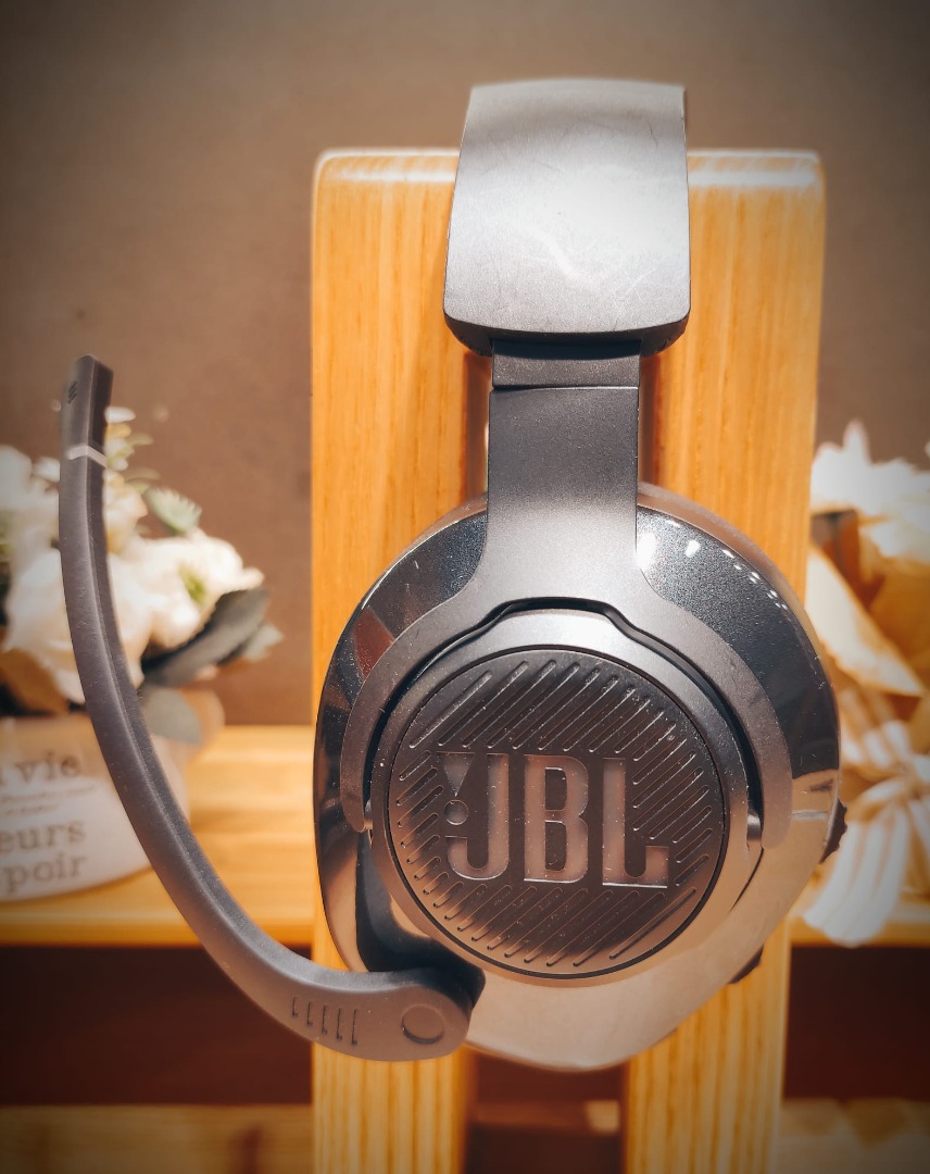 JBL Quantum 400 USB Over-Ear PC gaming Headset With Game-Chat Dial ...