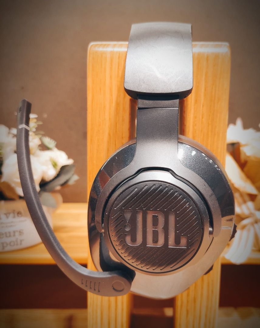 JBL Quantum 400 USB Over-Ear PC gaming Headset With Game-Chat Dial ...