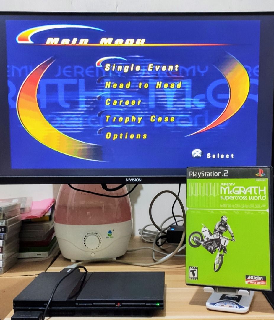 Jeremy McGrath Supercross World - [PS2 Game] [NTSC / ENGLISH Language ...