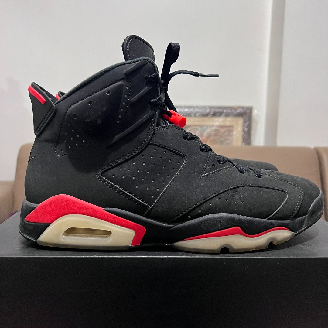 JORDAN 6 "INFRARED" 2019 US sz 12, Men's Fashion, Footwear, Sneakers on ...
