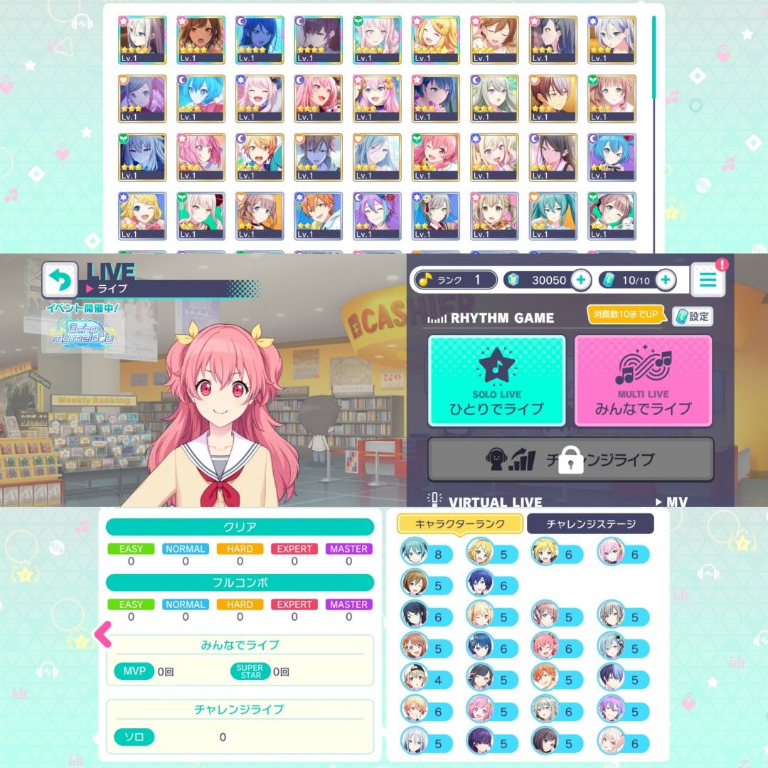 JP Project Sekai 6x4 Ena + Kanade Hermit with 30k Crystals Starter ...