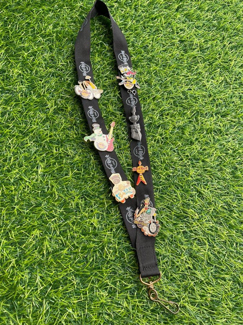 Lanyard hardrock with pin, Hobbies & Toys, Collectibles & Memorabilia ...