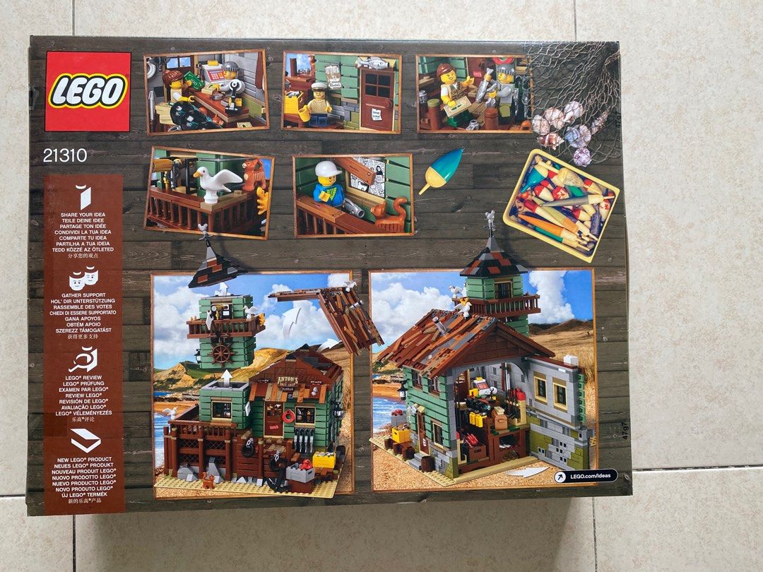 Lego IDEAS #018 21310 Old Fishing Store, Hobbies & Toys, Toys & Games ...