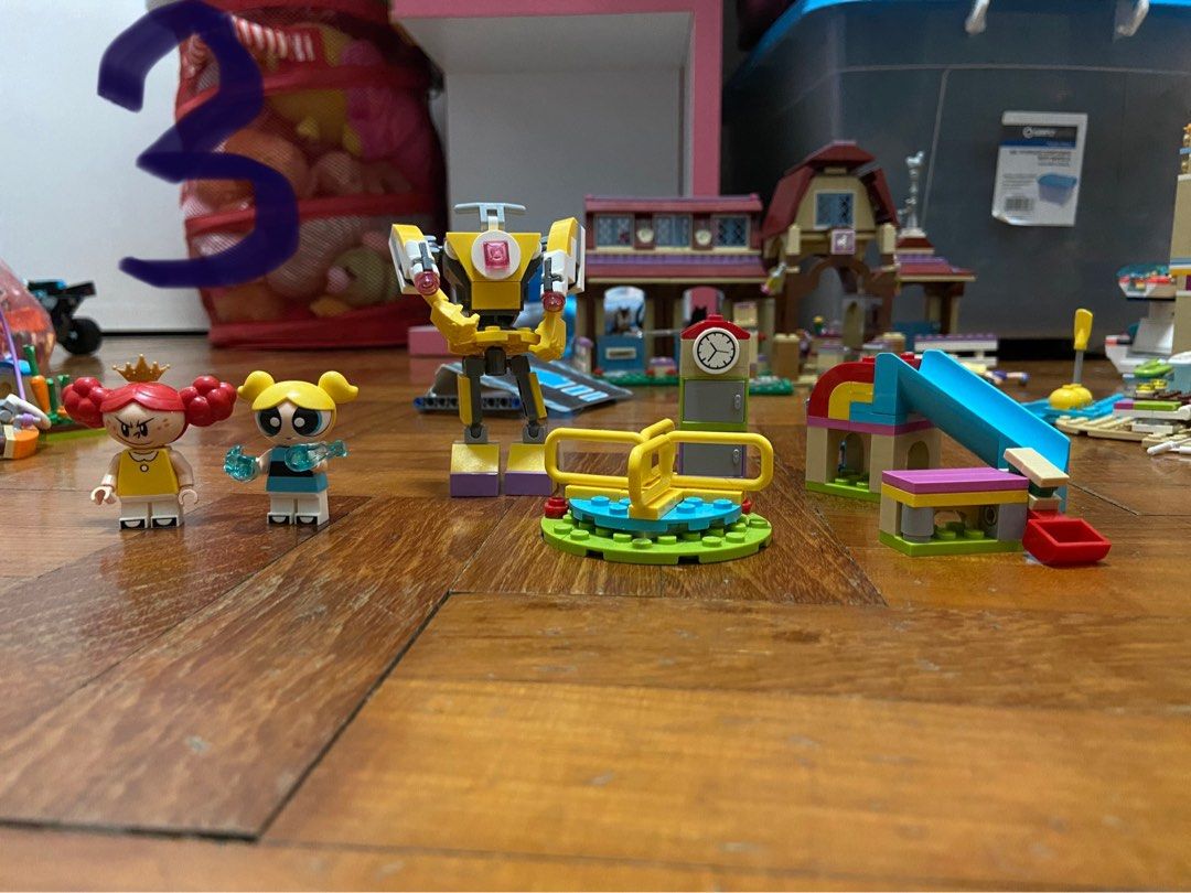 LEGO: Powerpuff girls Bubbles playground, Hobbies & Toys, Toys & Games ...