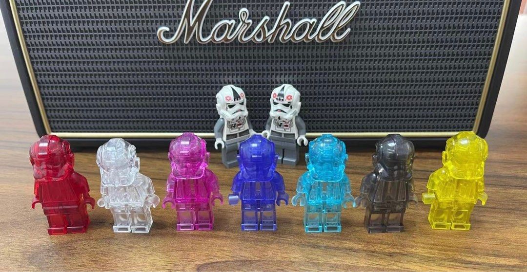 Lego Star Wars transparent figuring, Hobbies & Toys, Toys & Games on ...
