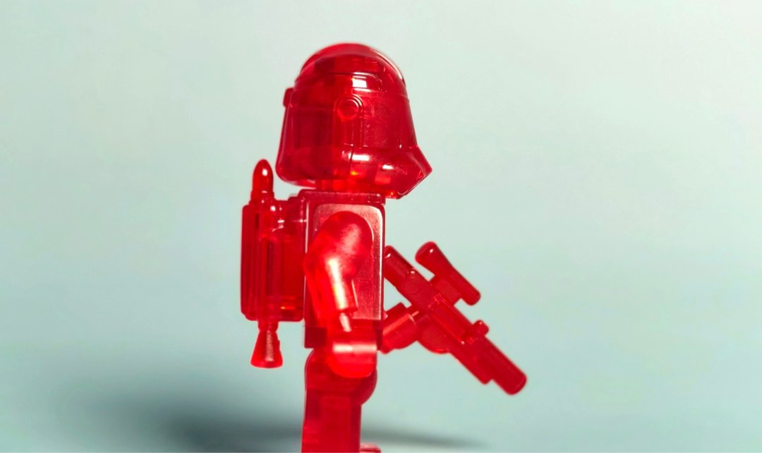 Lego Star Wars transparent figuring, Hobbies & Toys, Toys & Games on ...