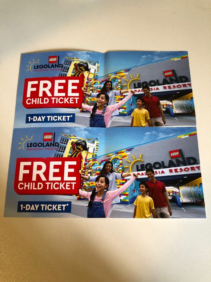 Legoland - 1 day ticket (Child), Tickets & Vouchers, Flights & Overseas ...