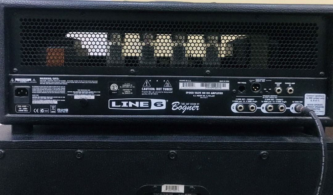 LINE 6 SPIDER IV HD100 TUBE AMP, Audio, Soundbars, Speakers ...