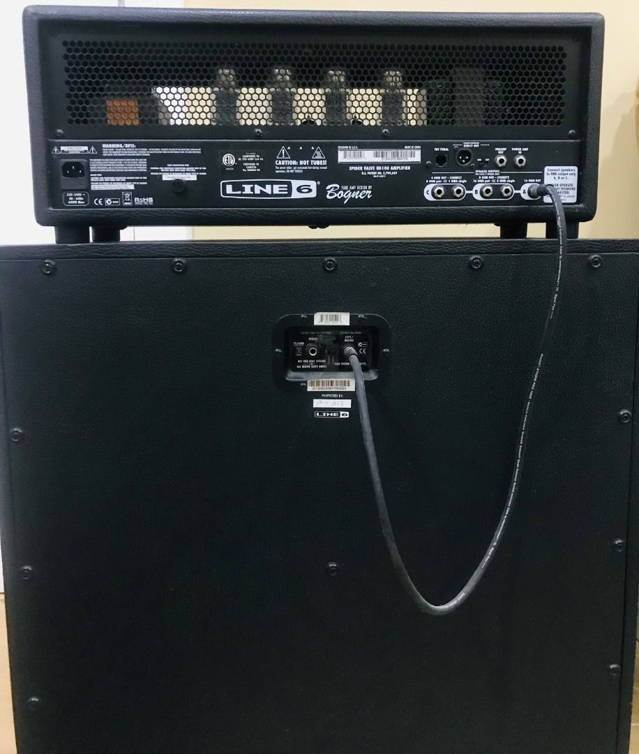 LINE 6 SPIDER IV HD100 TUBE AMP, Audio, Soundbars, Speakers ...