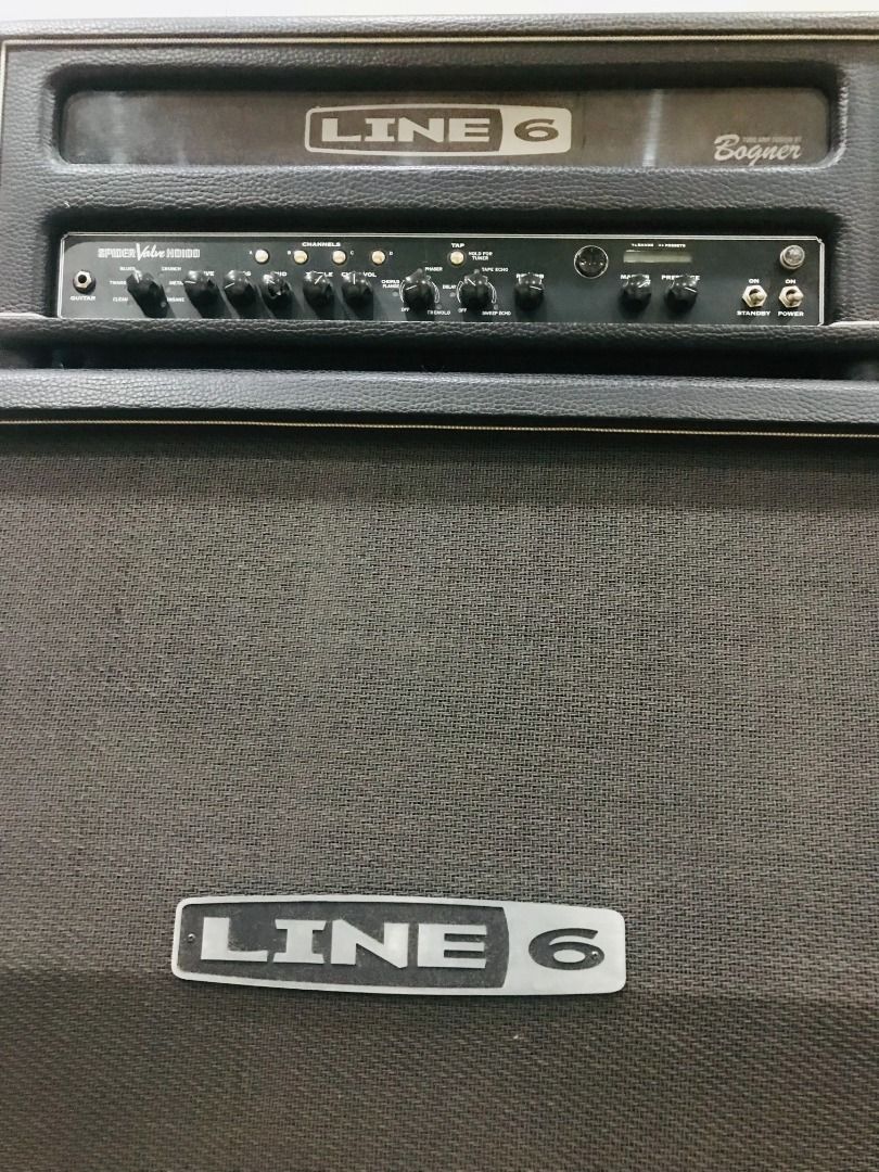 LINE 6 SPIDER IV HD100 TUBE AMP, Audio, Soundbars, Speakers ...