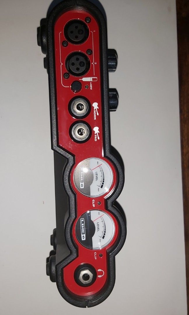 Nego! Line 6, Tone port UX2, Pro Tone Recording & Modeling Interface ...