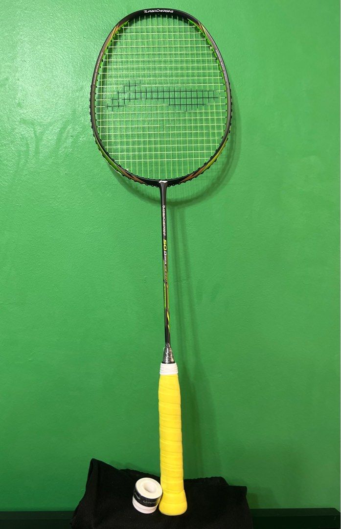 Li-Ning Turbo Charging 50D (Drive) Badminton Racket, Sports Equipment ...