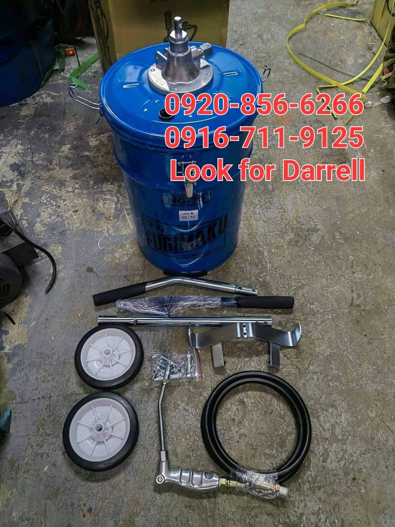 MANUAL GREASE PUMP 20 liters, Commercial & Industrial, Construction ...