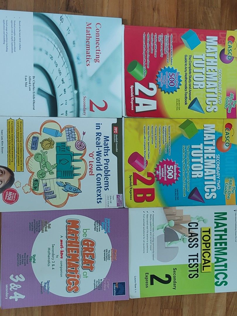 mathematics textbooks and workbooks, Hobbies & Toys, Books & Magazines ...