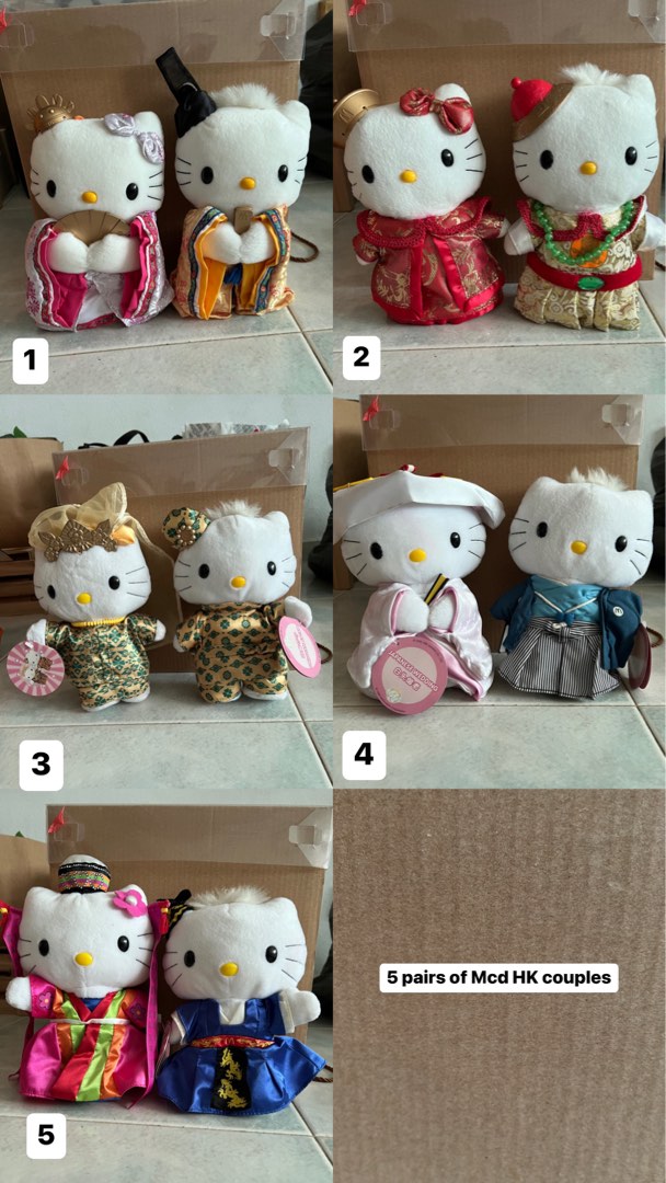 Mcd Hello Kitty, Hobbies & Toys, Toys & Games on Carousell