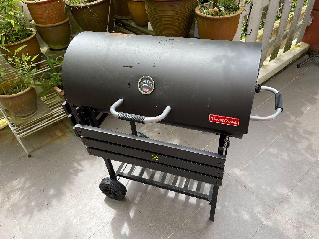 MeritCook BBQ Barbecue Grill Pit, TV & Home Appliances, Kitchen ...