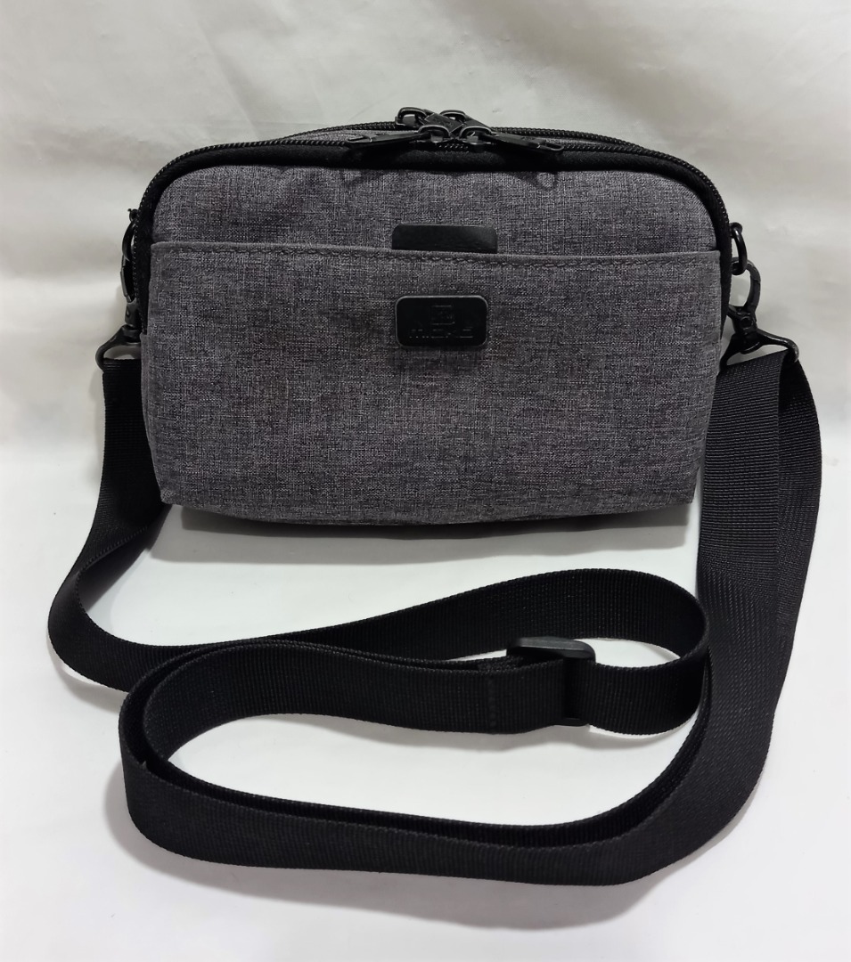 micko canvas padded sling bag, Men's Fashion, Bags, Sling Bags on Carousell