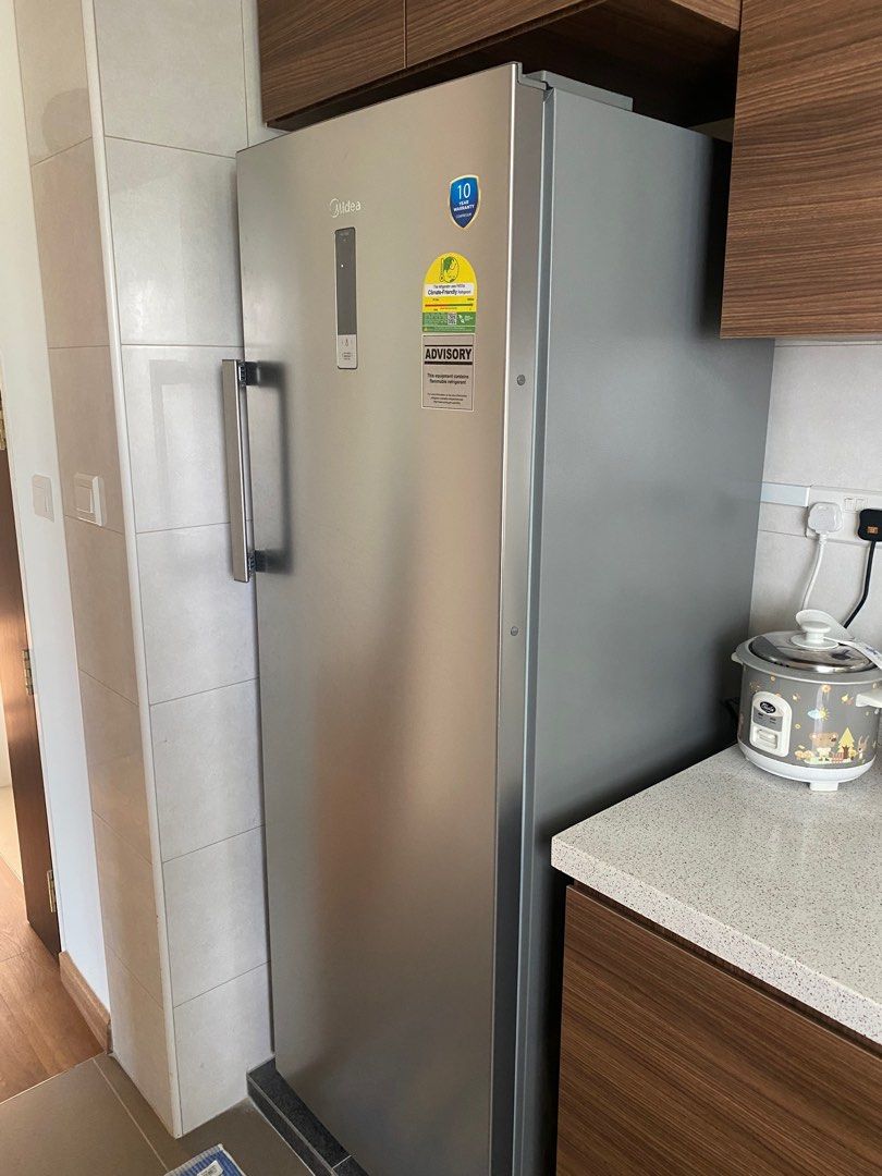 Midea upright freezer 232L, TV & Home Appliances, Kitchen Appliances ...