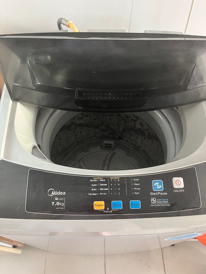 Midea washing machine, TV & Home Appliances, Washing Machines and Dryers on Carousell