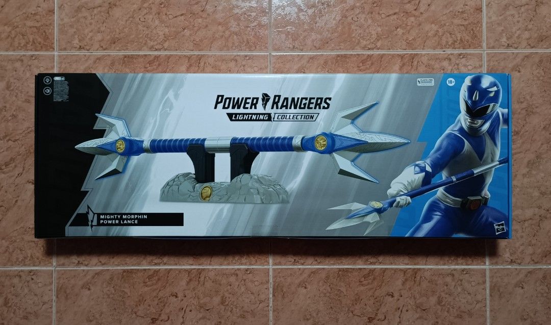 Mighty Morphin Power Rangers Blue Ranger Power Lance, Hobbies & Toys ...