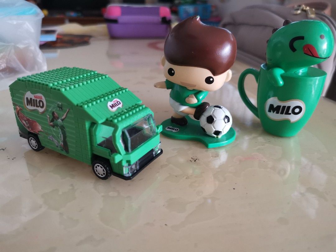 Milo truck Milo Dino Soccer bundle sell, Hobbies & Toys, Toys & Games ...