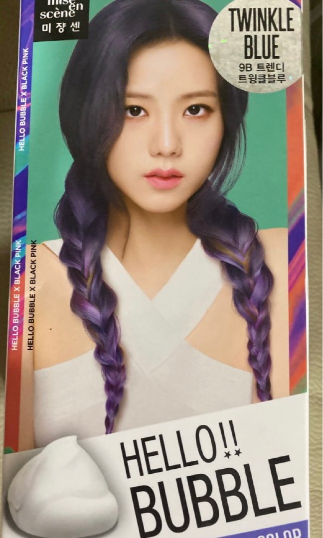 Mise En Scene Hello Bubble Twinkle Blue, Beauty & Personal Care, Hair ...