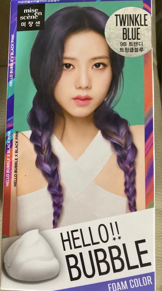 MISE-EN-SCENE Hello Bubble Foam Hair Colour (Twinkle Blue), Beauty ...