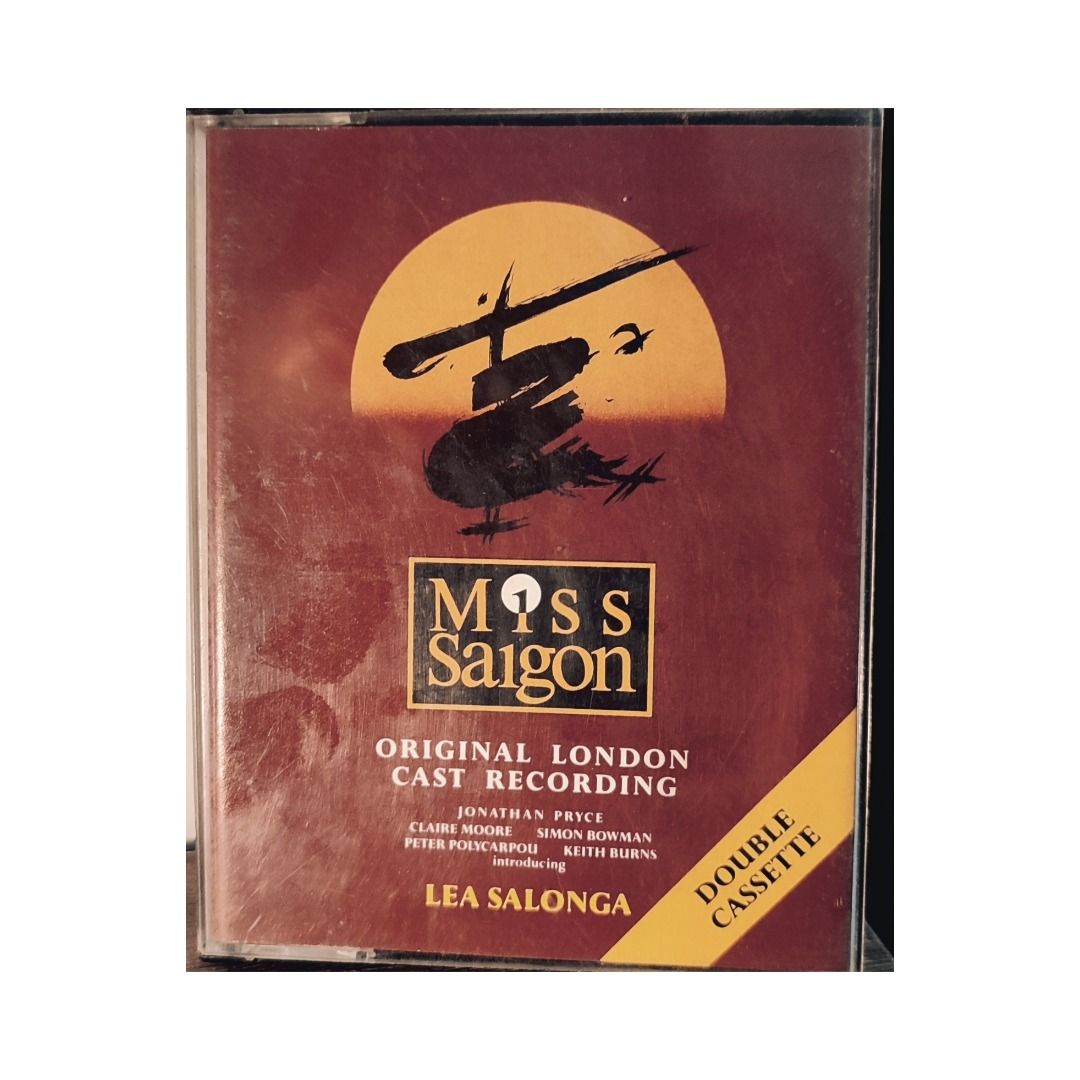Miss Saigon Original London Cast Recording Double Cassette Tape - Lea ...