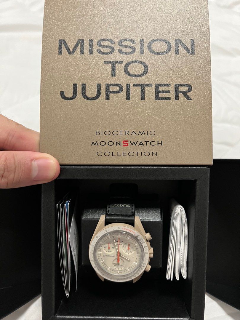 Mission to Jupiter Omega x Swatch, Luxury, Watches on Carousell