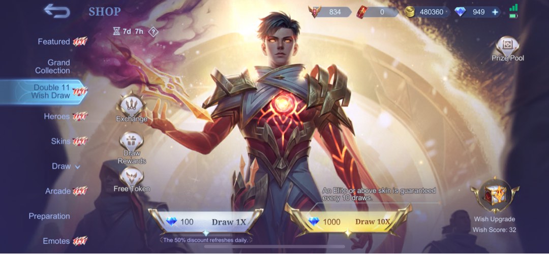 MLBB 11.11 Skins, Video Gaming, Gaming Accessories, In-Game Products on ...