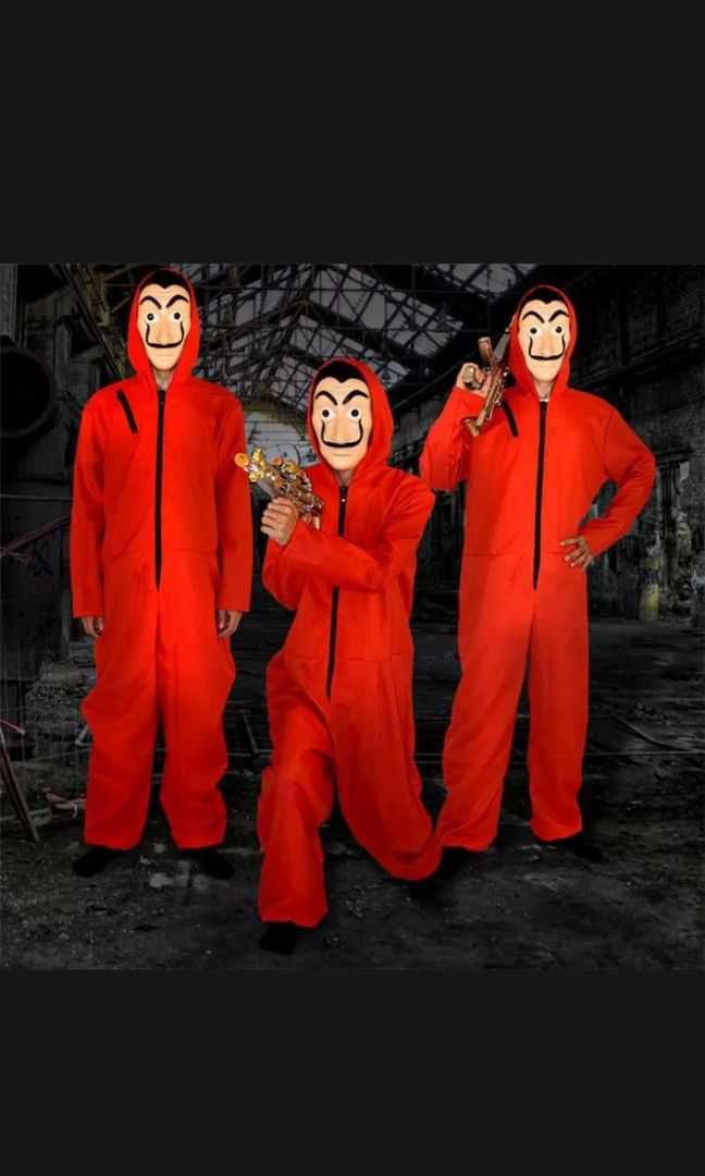 Money Heist Costume Womens Fashion Dresses And Sets Jumpsuits On Carousell