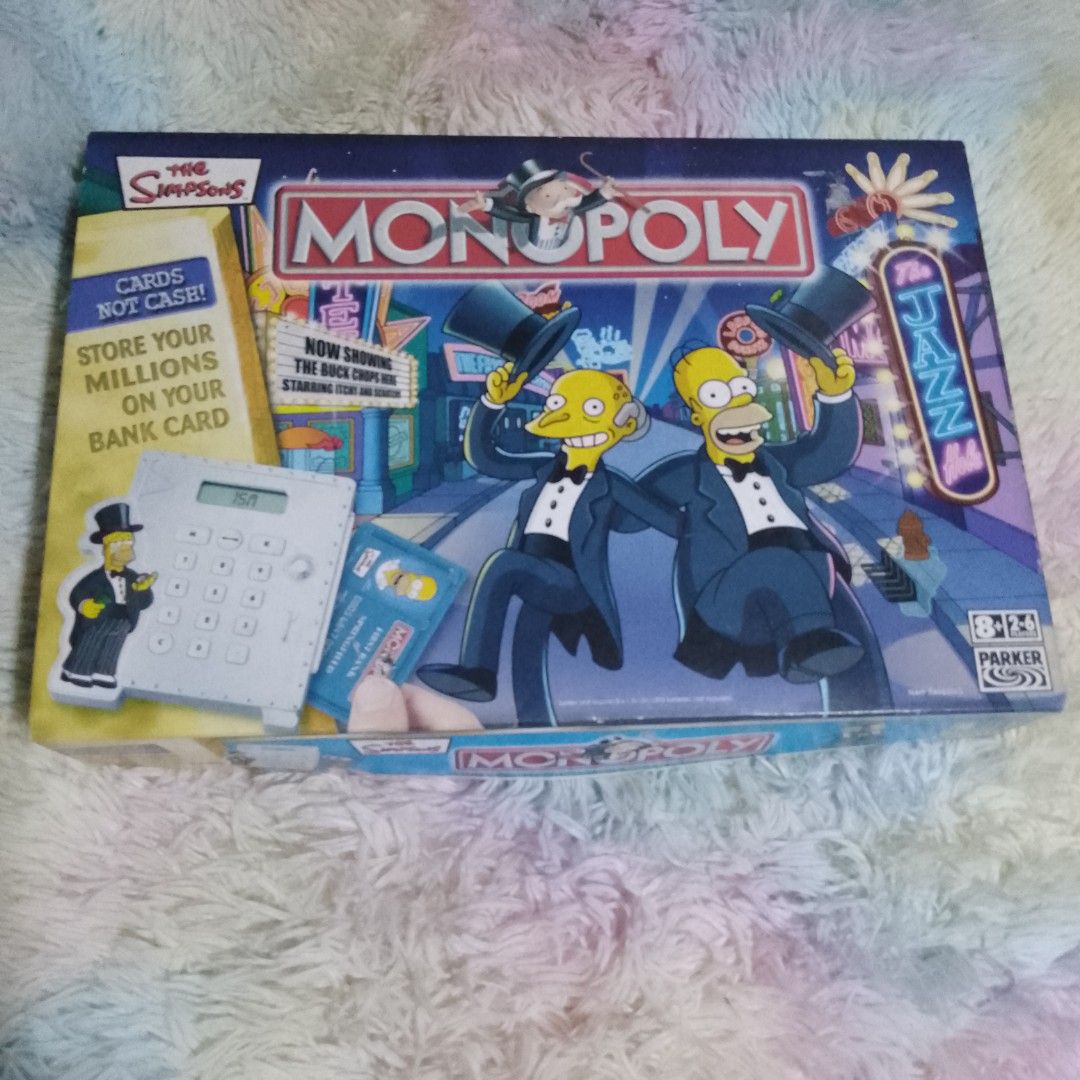 Monopoly Electronic Banking The Simpsons, Hobbies & Toys, Toys & Games ...