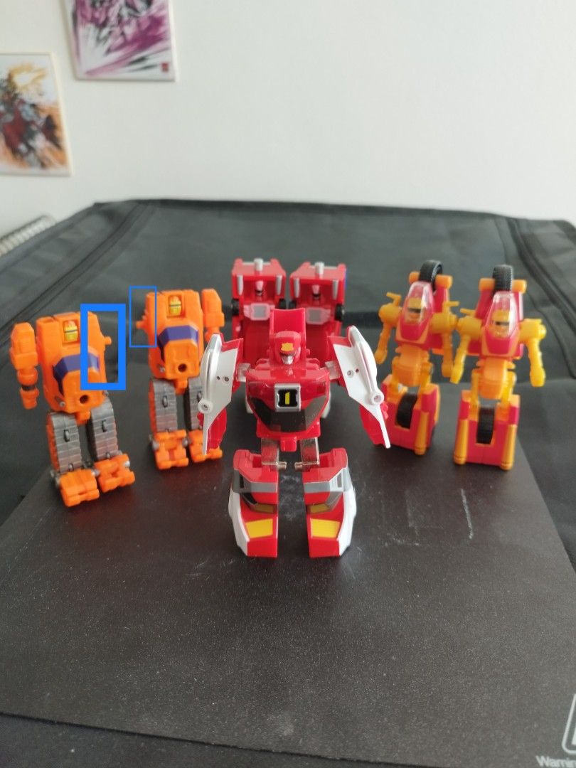 MRR Machine Robo Rescue Burning Set, M.R.R., Transformers, Gobots ...