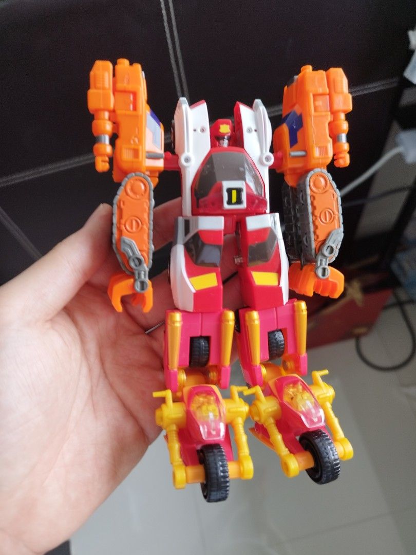 MRR Machine Robo Rescue Burning Set, M.R.R., Transformers, Gobots ...