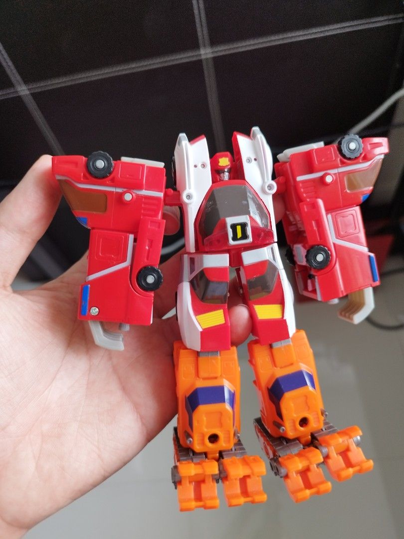 MRR Machine Robo Rescue Burning Set, M.R.R., Transformers, Gobots ...