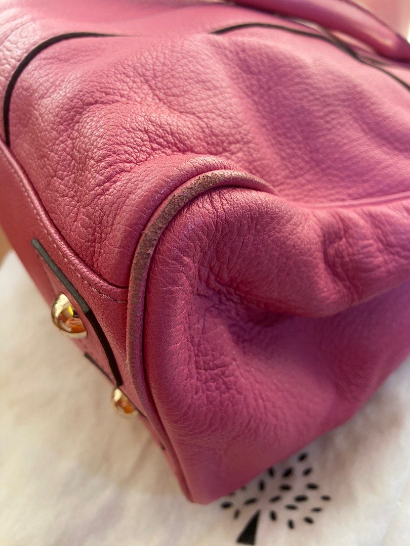 Mulberry Bayswater in Raspberry Pink, Luxury, Bags & Wallets on Carousell