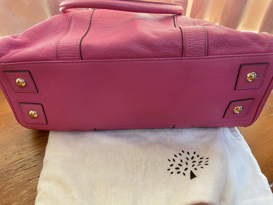 Mulberry Bayswater in Raspberry Pink, Luxury, Bags & Wallets on Carousell