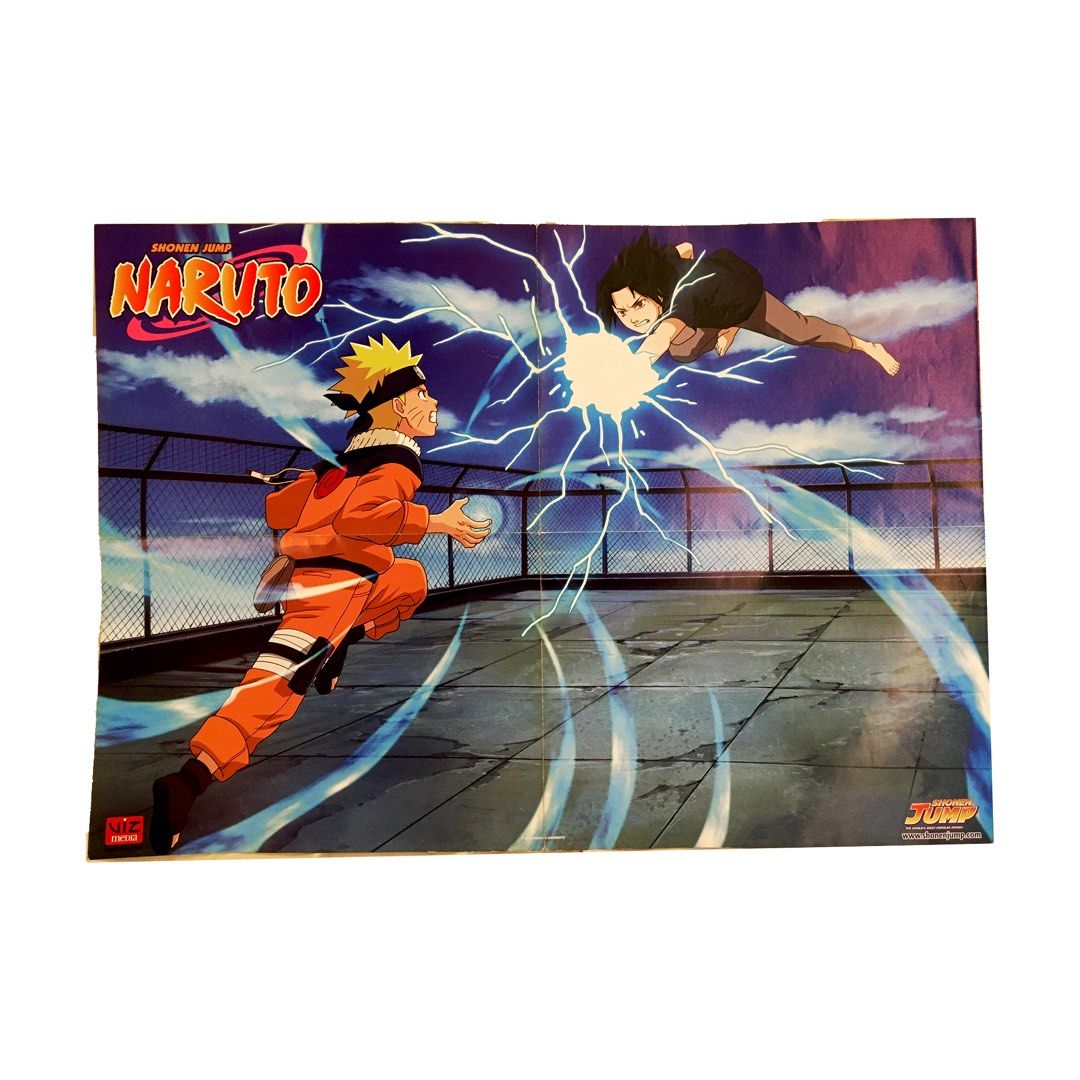 NARUTO SHONEN JUMP POSTERZINE - WINTER 2008, Hobbies & Toys, Books ...