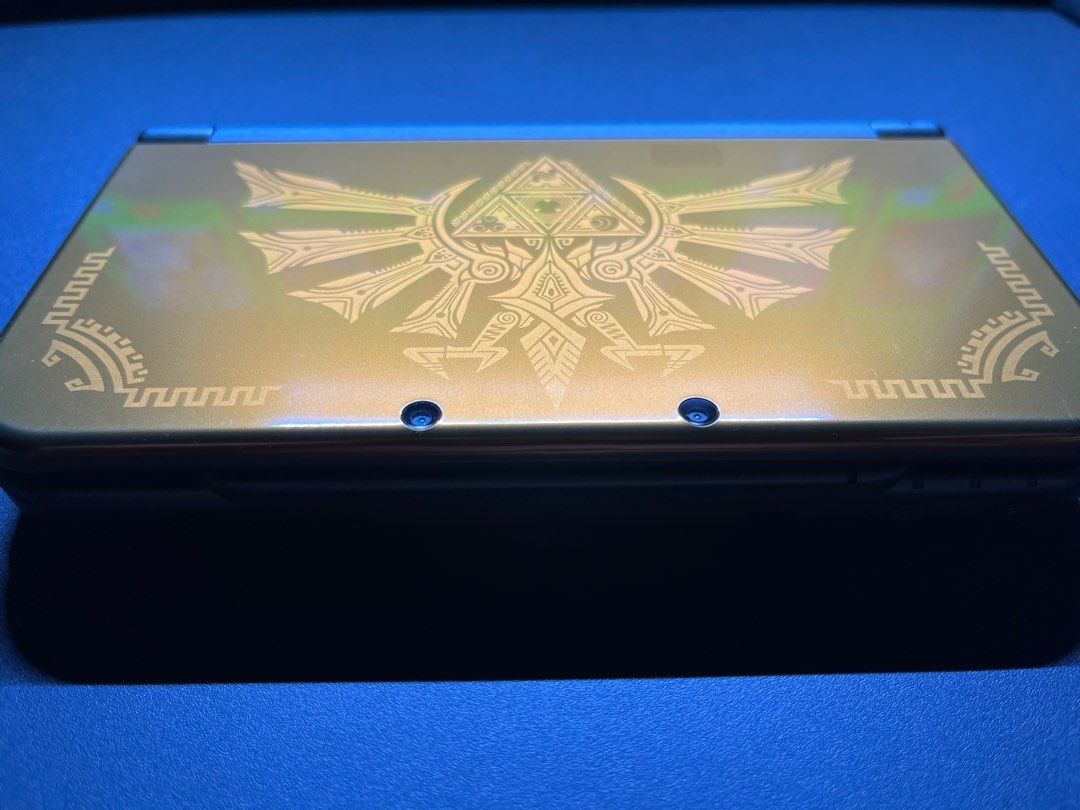 New Nintendo 3DS XL CFW Hyrule Edition 64GB RARE! , Video Gaming, Video ...
