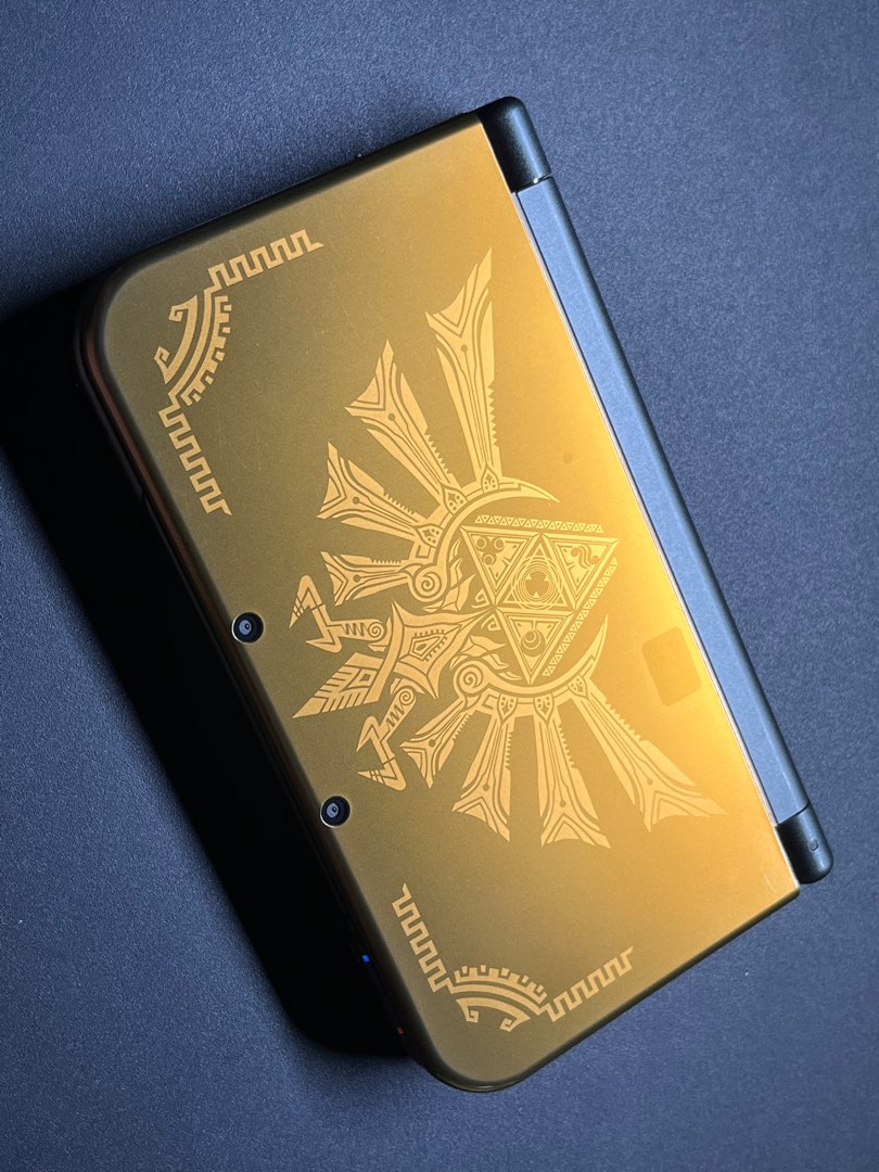 New Nintendo 3DS XL CFW Hyrule Edition 64GB RARE! , Video Gaming, Video ...