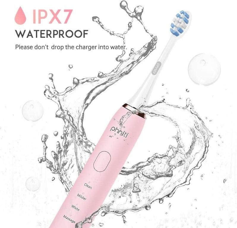 New Arrival! Sonic Electric Toothbrush, USB Rechargeable Toothbrush, 2 ...