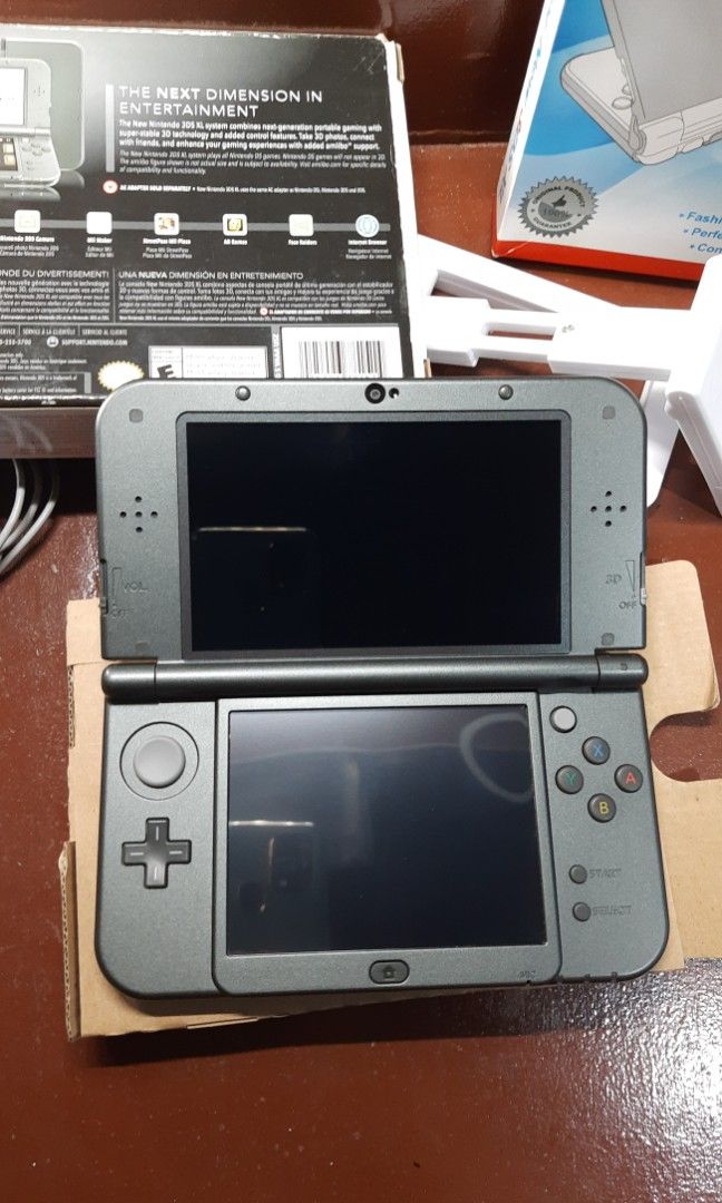 New Nintendo 3DS XL Metallic Black (US Version & Non Cfw) (Complete in Box), Video Gaming, Video ...