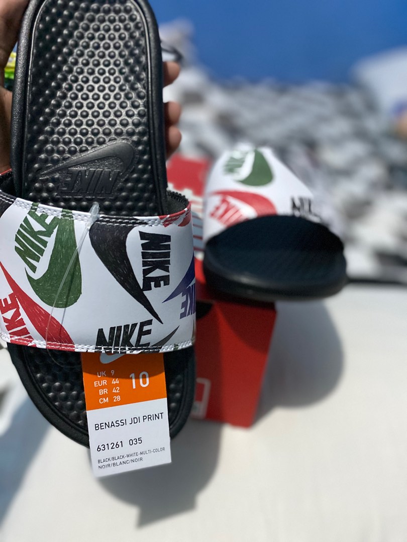 Nike Benassi Jdi Print Mens Fashion Footwear Slippers And Slides On