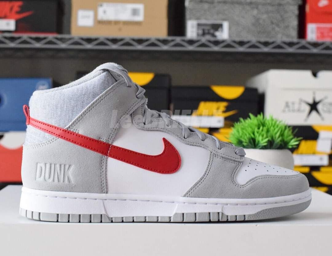 Nike Sb Dunk High Athletic Club Red, Men's Fashion, Footwear, Sneakers ...