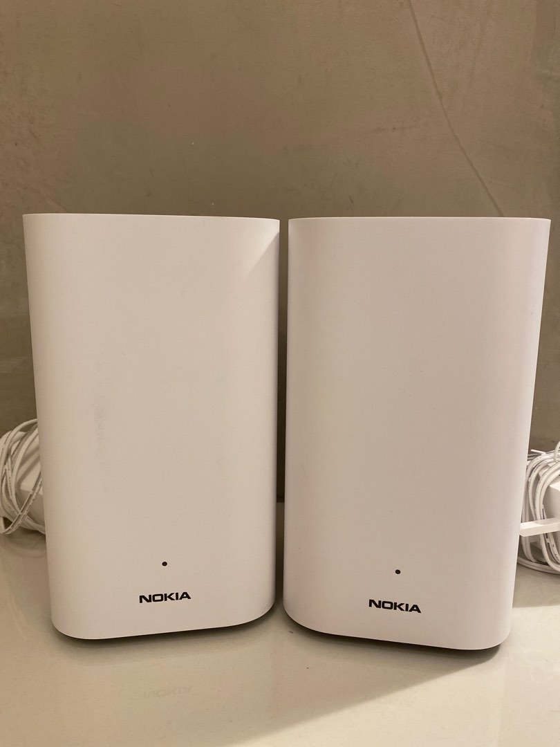 Nokia WiFi Beacon 2 Dual-band Wi-Fi 6 AX1800 Mesh Router System (2x ...