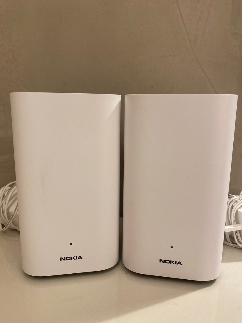 Nokia WiFi Beacon 2 Dual-band Wi-Fi 6 AX1800 Mesh Router System (2x ...